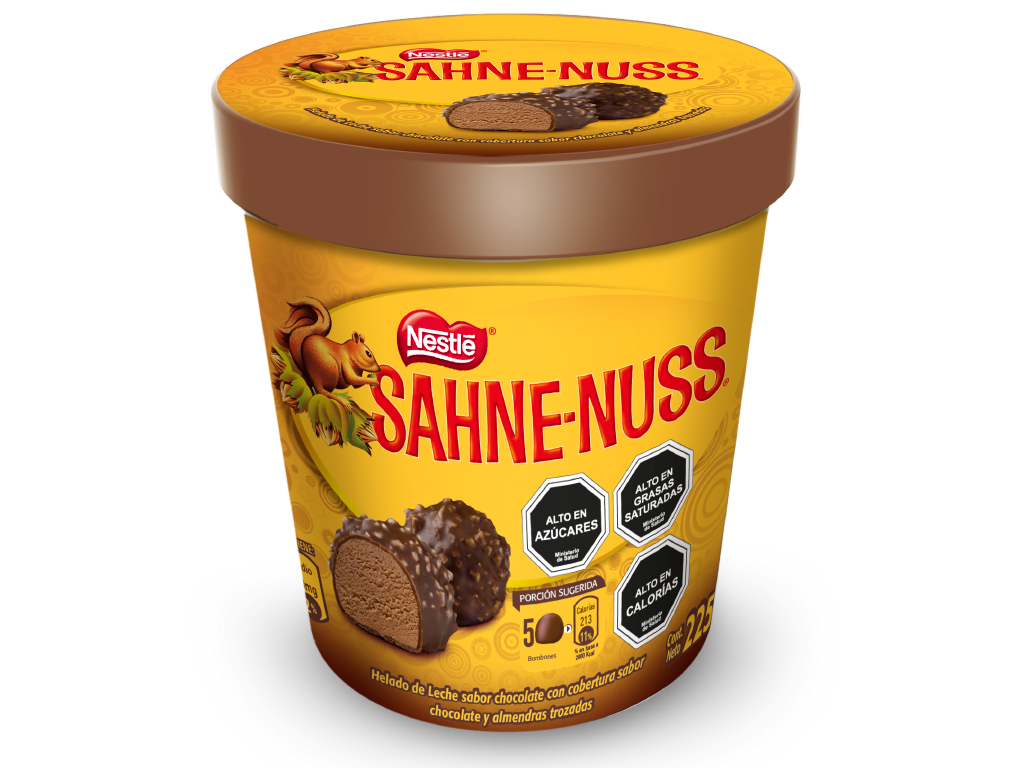 Bombón Helado SAHNE NUSS® Chocolate 225ml | Savory®
