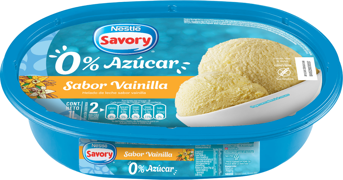 Savory 0% Azucar Vainilla | Savory®