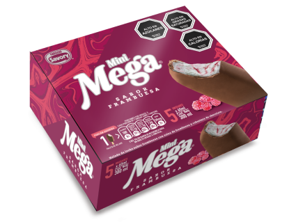 Helado MEGA® Cookies and Cream Manjar 90ml | Savory®